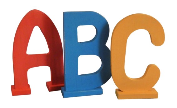 Literki ABC - Duże k.Mix > Manufaktura Stylu